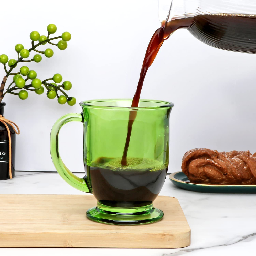 The Key to Your Morning Zen: GLASS COFFEE MUGS!