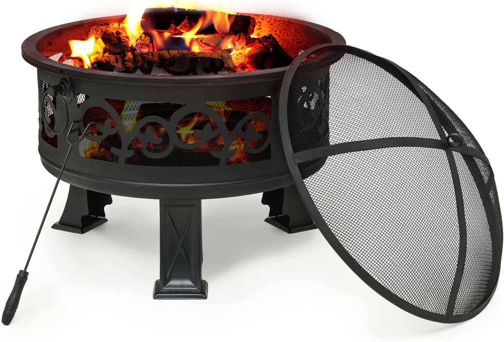 The Ring of Fire: Cozy Up With A Round Fire Pit!