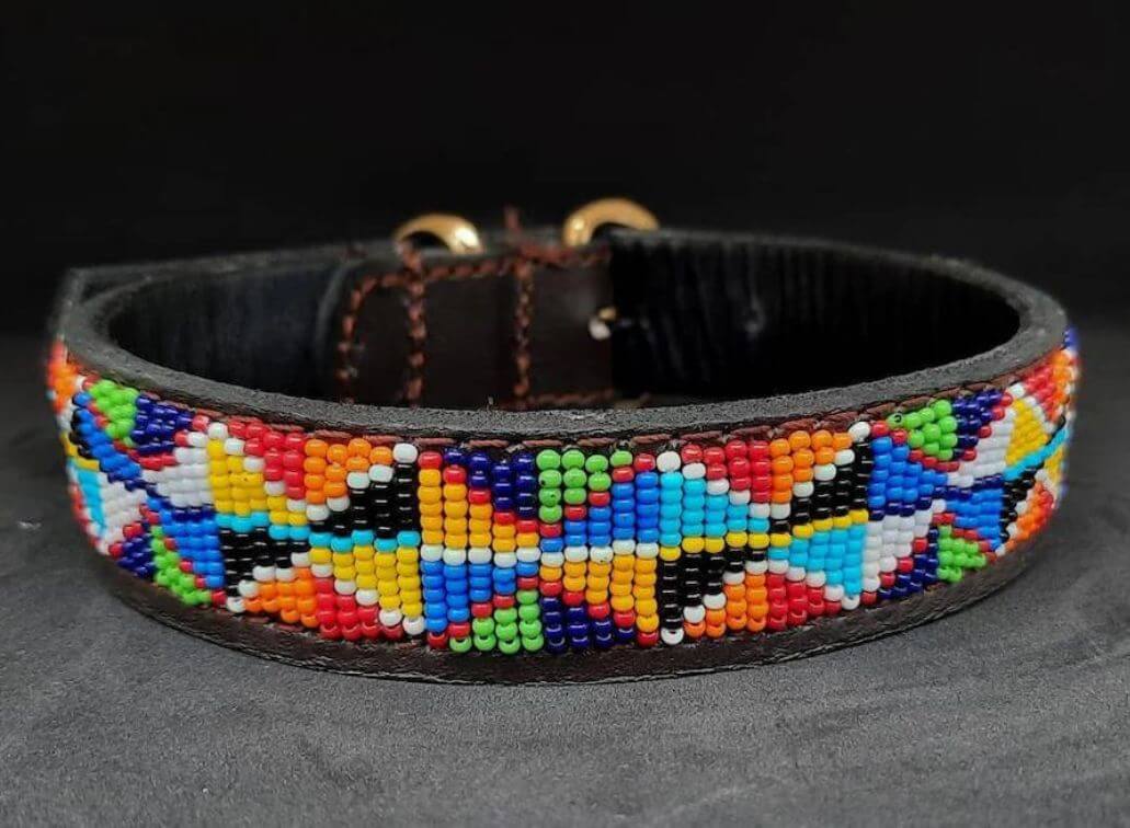 Unleash Your Pet's Style & Flair with A Beaded Dog Collar!