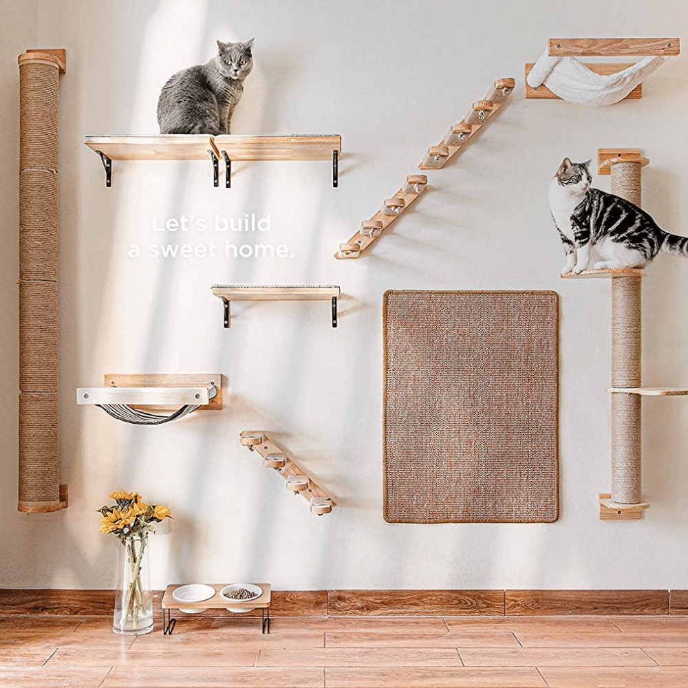 Elevate Your Cat's Playtime: Purrfect Cat Wall Furniture!